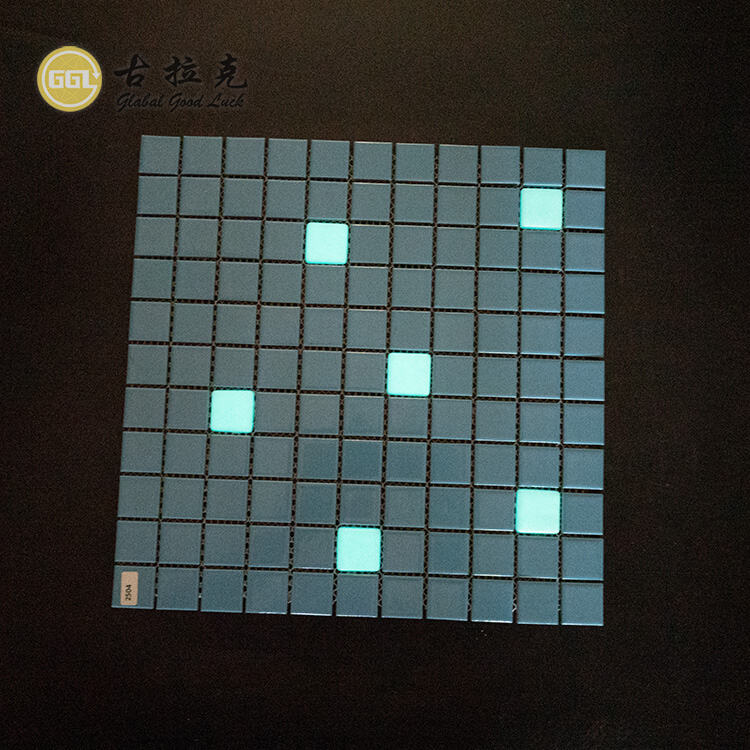 Luminous Ceramic Mosaic Tile For Wall Decor Swimming Pool | Ceramic Mosaic | GoodLuck Building ...